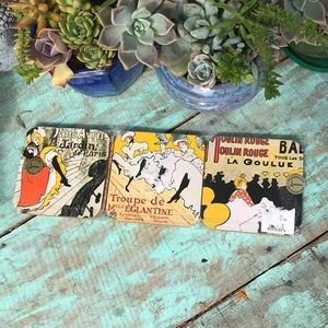 Vintage | Kitchen | Six French Coasters | Poshmark
